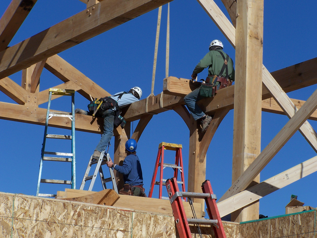 Oak View – Wind River Timberframes