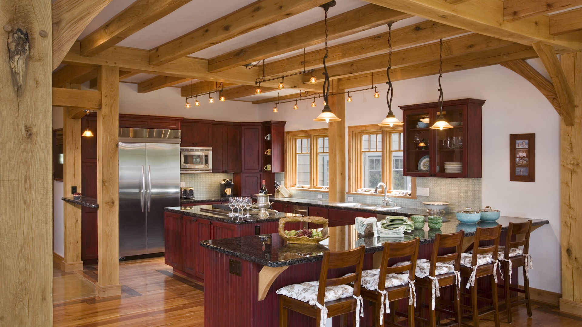 Wind River Timberframes – join your heart to your home