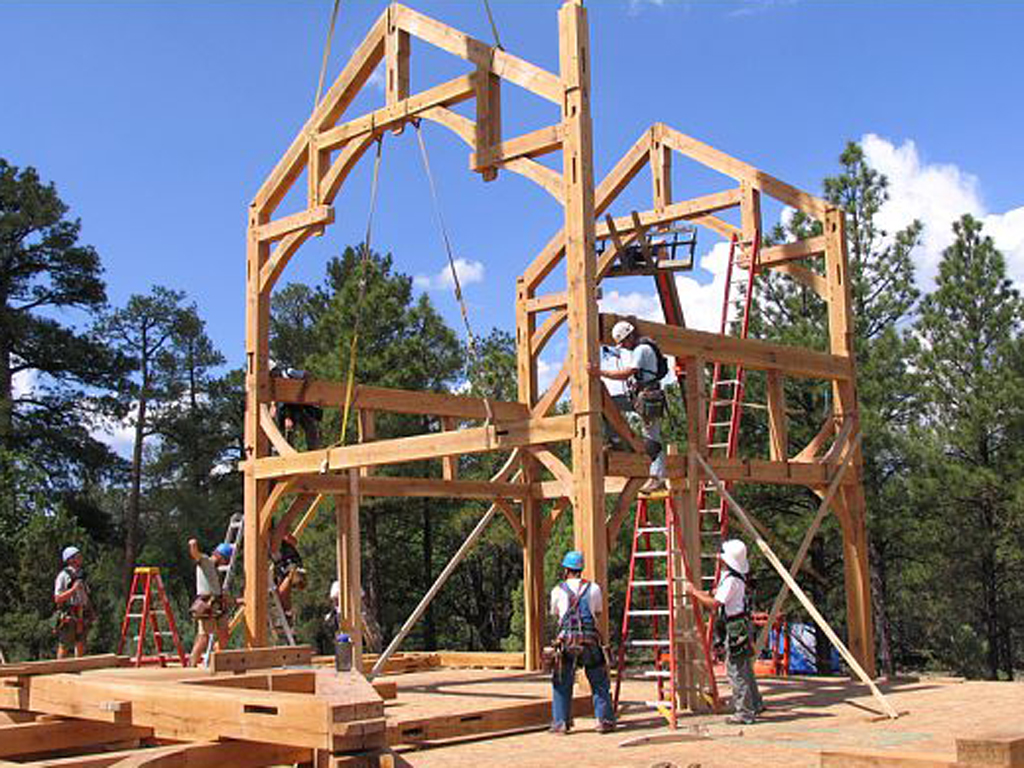 Mogollon Rim – Wind River Timberframes