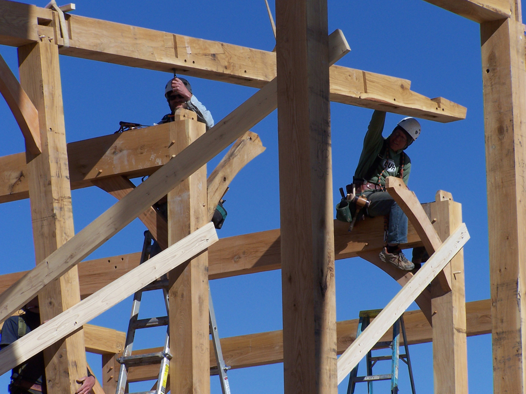 Oak View – Wind River Timberframes