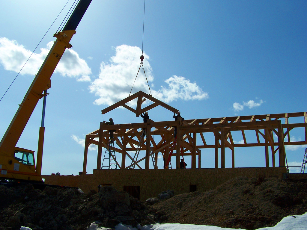 Oak View – Wind River Timberframes